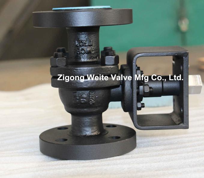 DN 25 Floating Gas Pipeline Ball Valve Kelas 600 Operasi Tuas